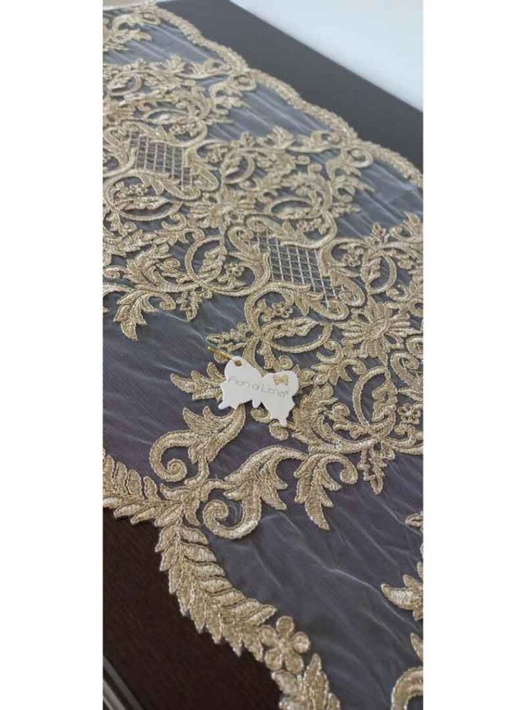 Runner pizzo doppio Impero - Iris Bomboniere - Natale