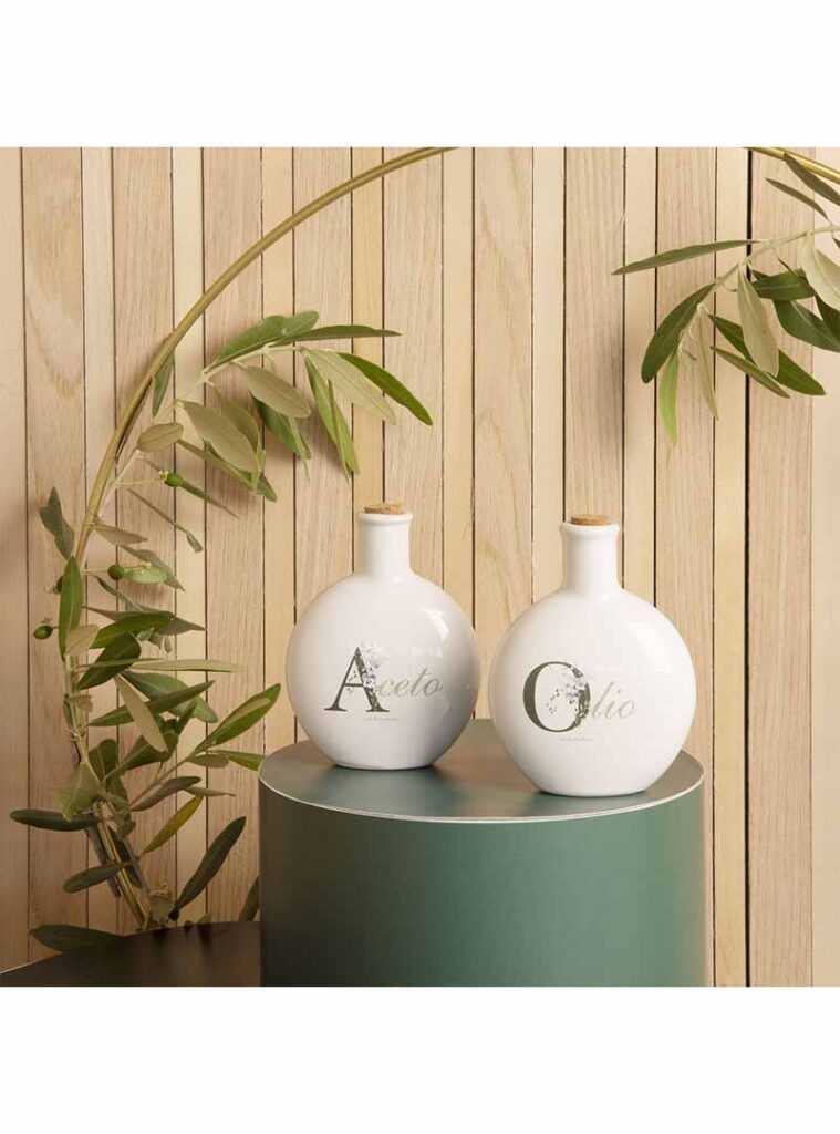 Set Olio e Aceto Claraluna - Iris Bomboniere